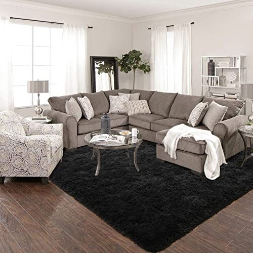 Rug Super Soft Shaggy 4x6 Feet Rugs for Bedroom, Fluffy Area 4ft x 6ft ...