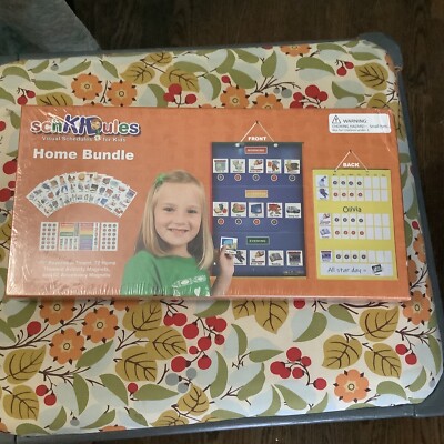 NEW *SchKIDules* Visual Schedule for Kids Home Bundle Daily Calendar ...