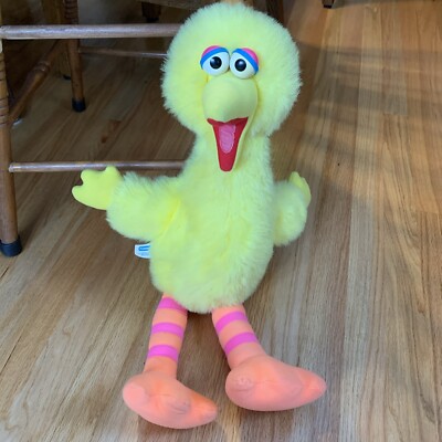Vintage Sesame Street Talking Big Bird Plush Pull-String 1986 | eBay