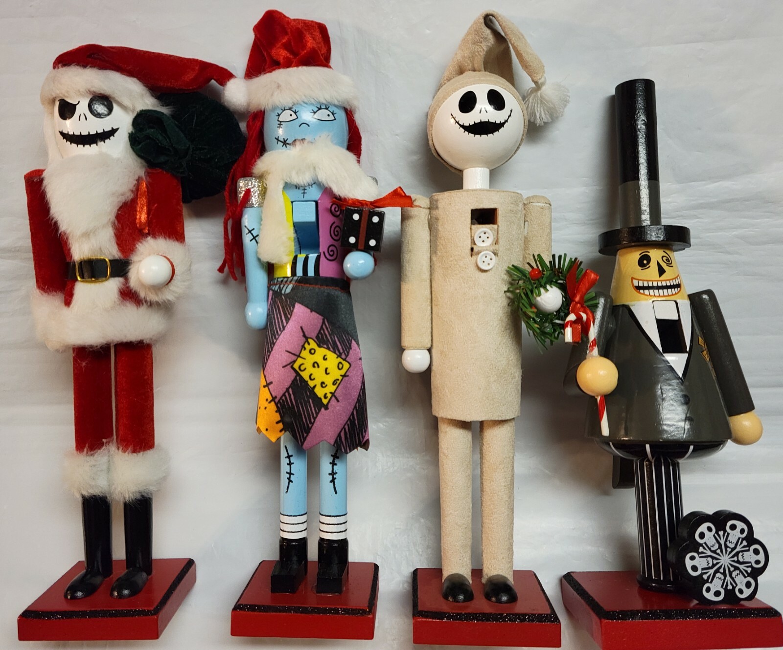 2021 Nightmare Before Christmas Holiday Nutcracker Set Jack Sally Mayor ...