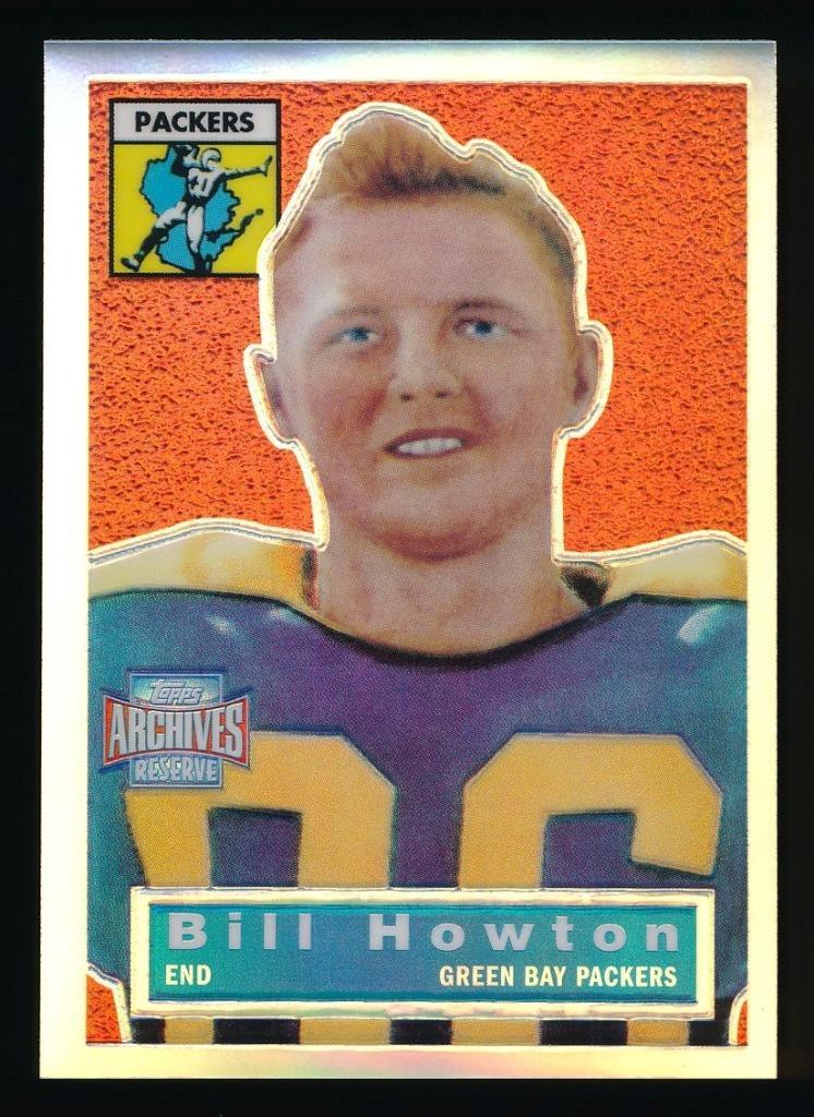 2001 Topps Archives Resrerve BILLY HOWTON Reprint Refractor '56 ...