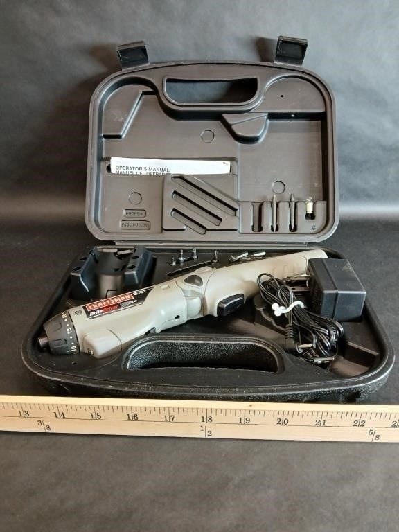 CRAFTSMAN 315.111373 3.6 V BRITE DRIVER RECHARGEABLE SCREWDRIVER ...