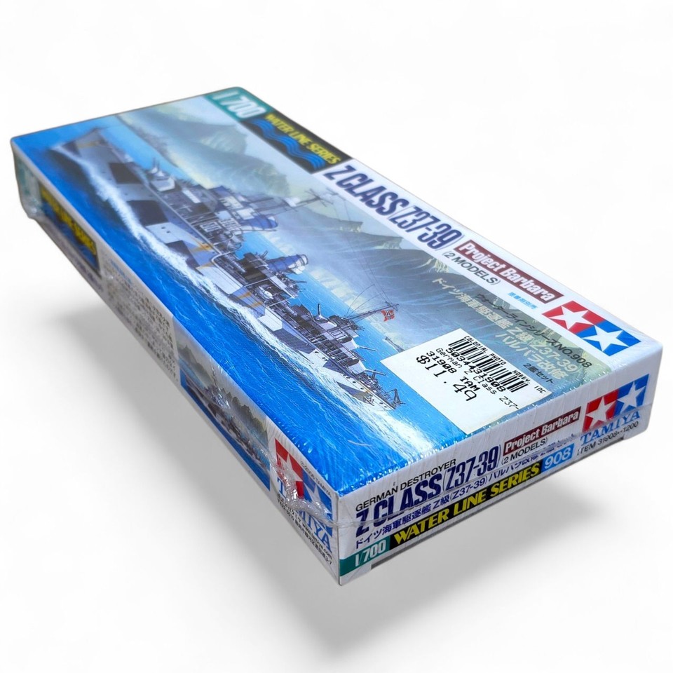 2006 Tamiya 2×Z Class Destroyer Models Z37&Z39 Water Line Series 1/700 ...
