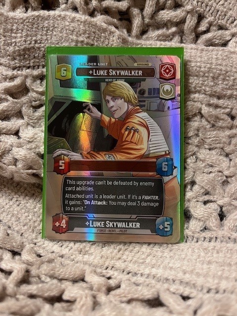 Star Wars: Unlimited - NEAR MINT! Luke Skywalker - Hero of Yavin ...