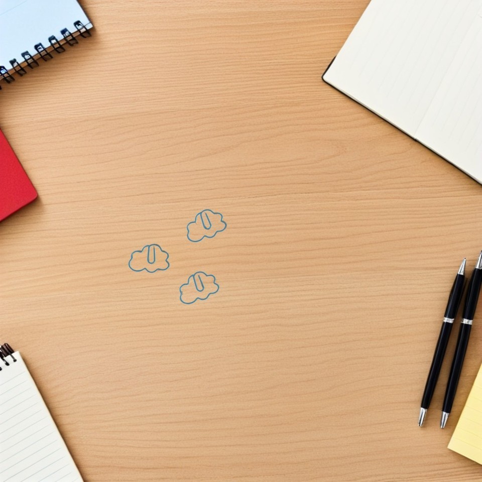 30 Pcs Colorful Paper Clips Office Document Paperclips Small Cute ...