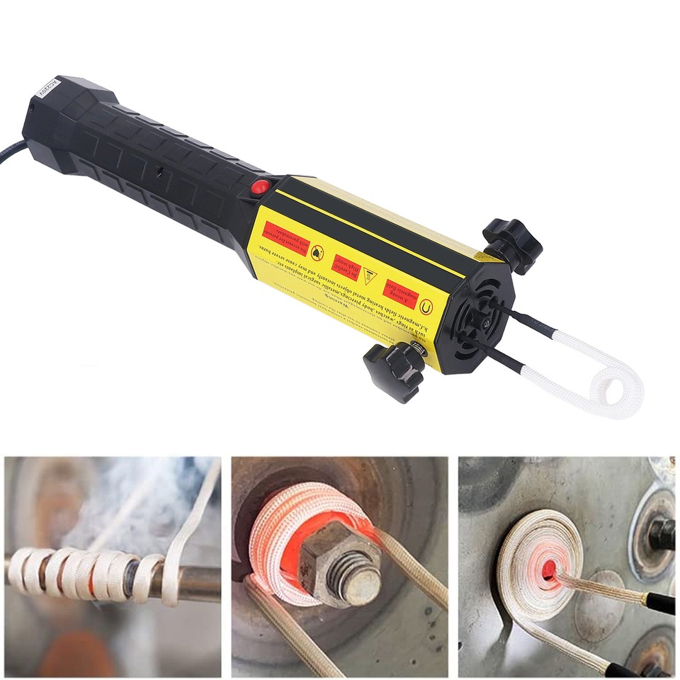 Magnetic Induction Heater Kit 1800W Handheld Automotive Bolt Buster ...