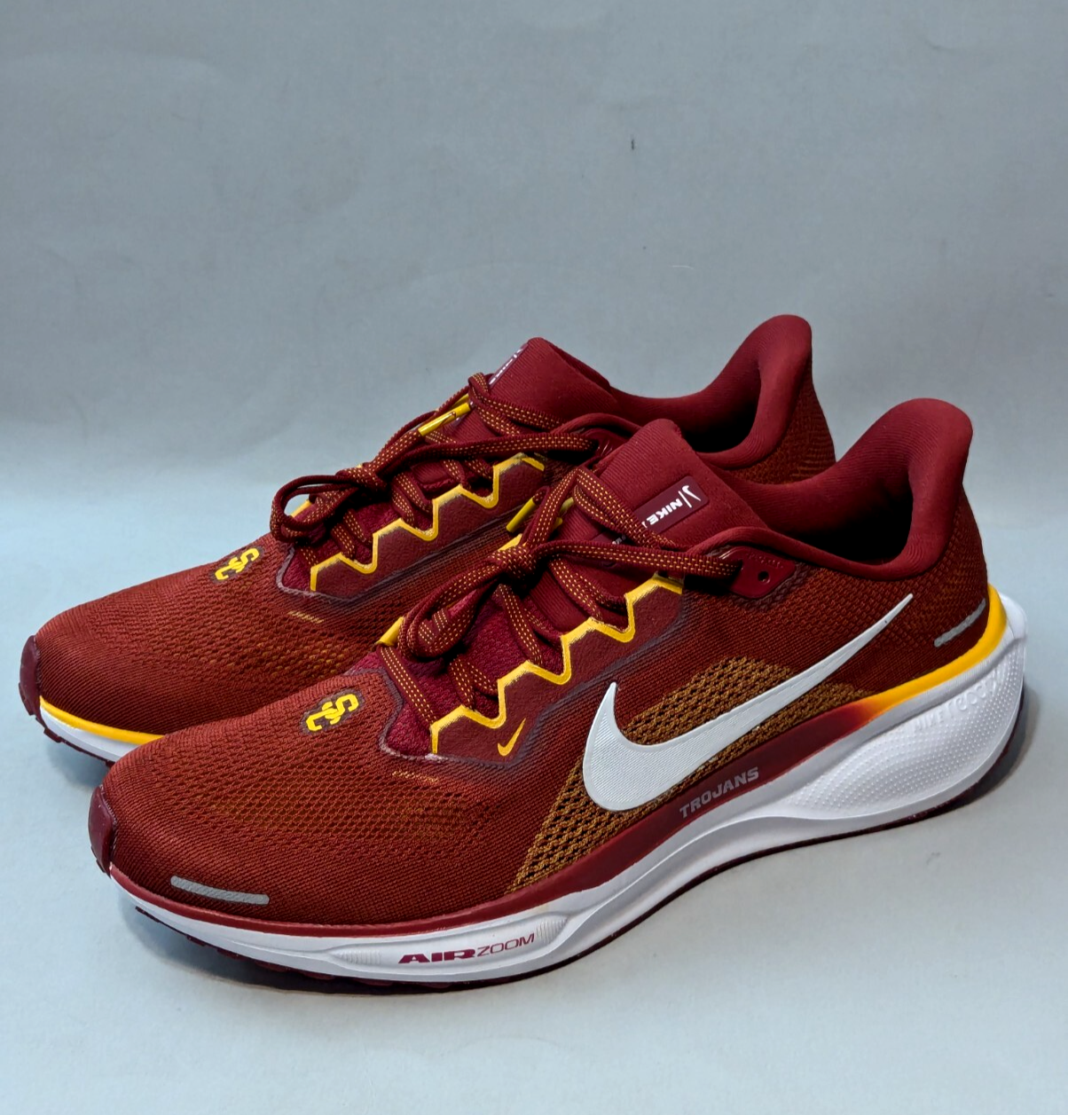 Nike USC Trojans Pegasus 41 Running Shoes Mens 12 Team Crimson FZ5150 ...