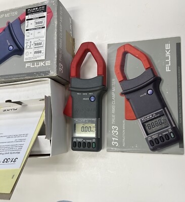 Clamp Meters - Fluke 33 True Rms Clamp