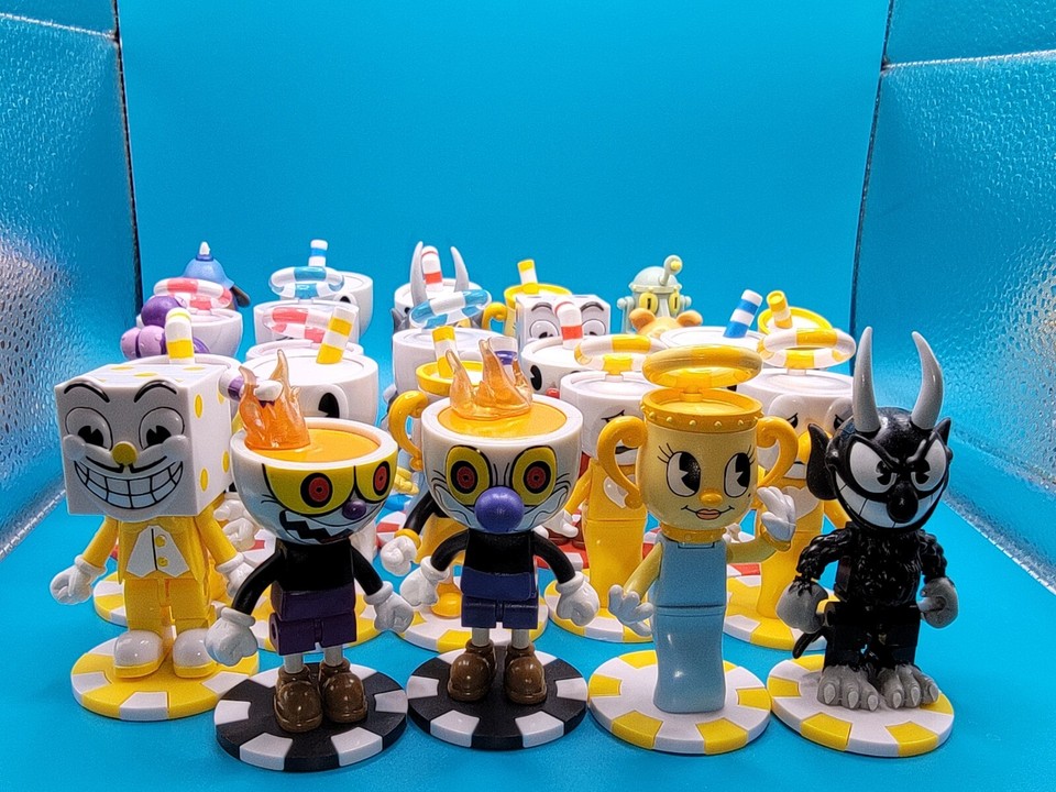 McFarlane Cuphead Complete Set of 26 Buildable Toy Figures Blind Box | eBay
