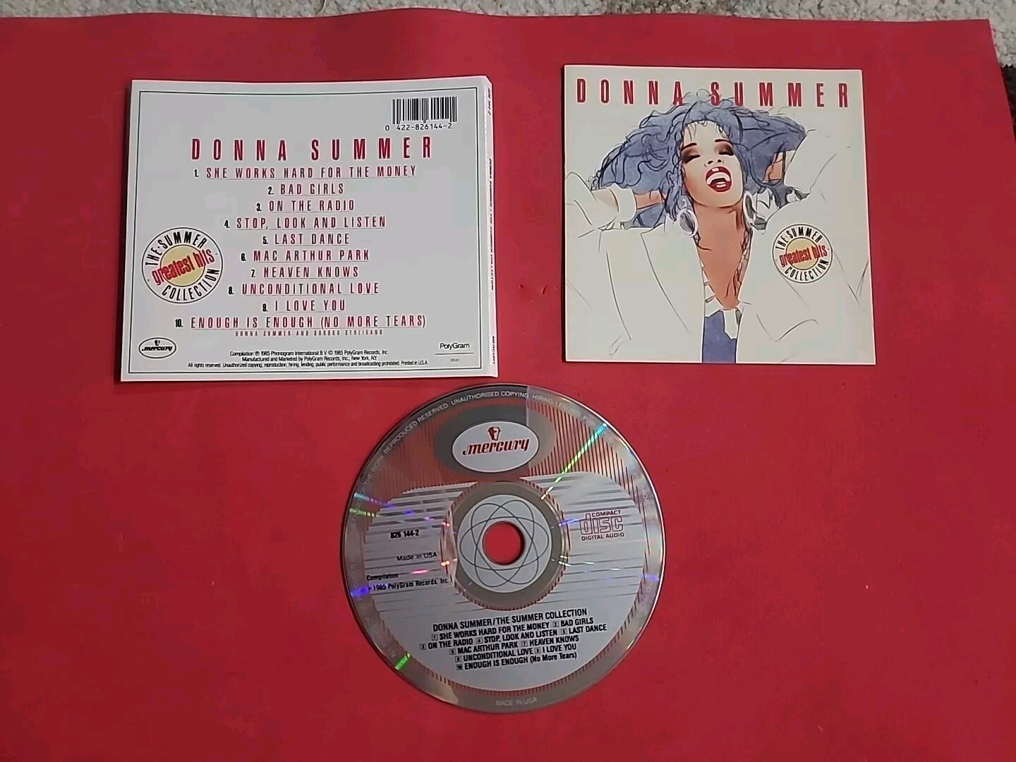 Summer, Donna : The Summer Collection CD - Tested - Disc, Cover & Art ...