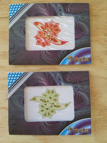 Stick On Removal Reusable Body Art Colorful Fake Temporary Tattoo ...