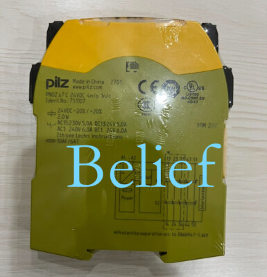 1PC Pilz 751107 safety switch brand new Safety relays Fast delivery DHL ...