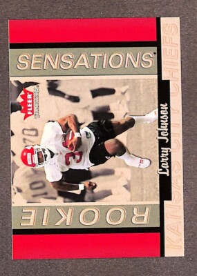 2003 Fleer Tradition Rookie Sensations #12RS Larry Johnson Rookie /1250 ...