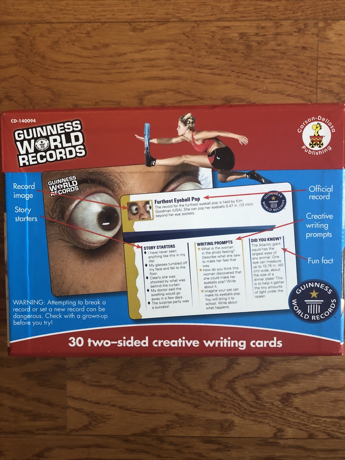Guinness World Records® Ser.: Creative Writing Cards by Guinness World ...