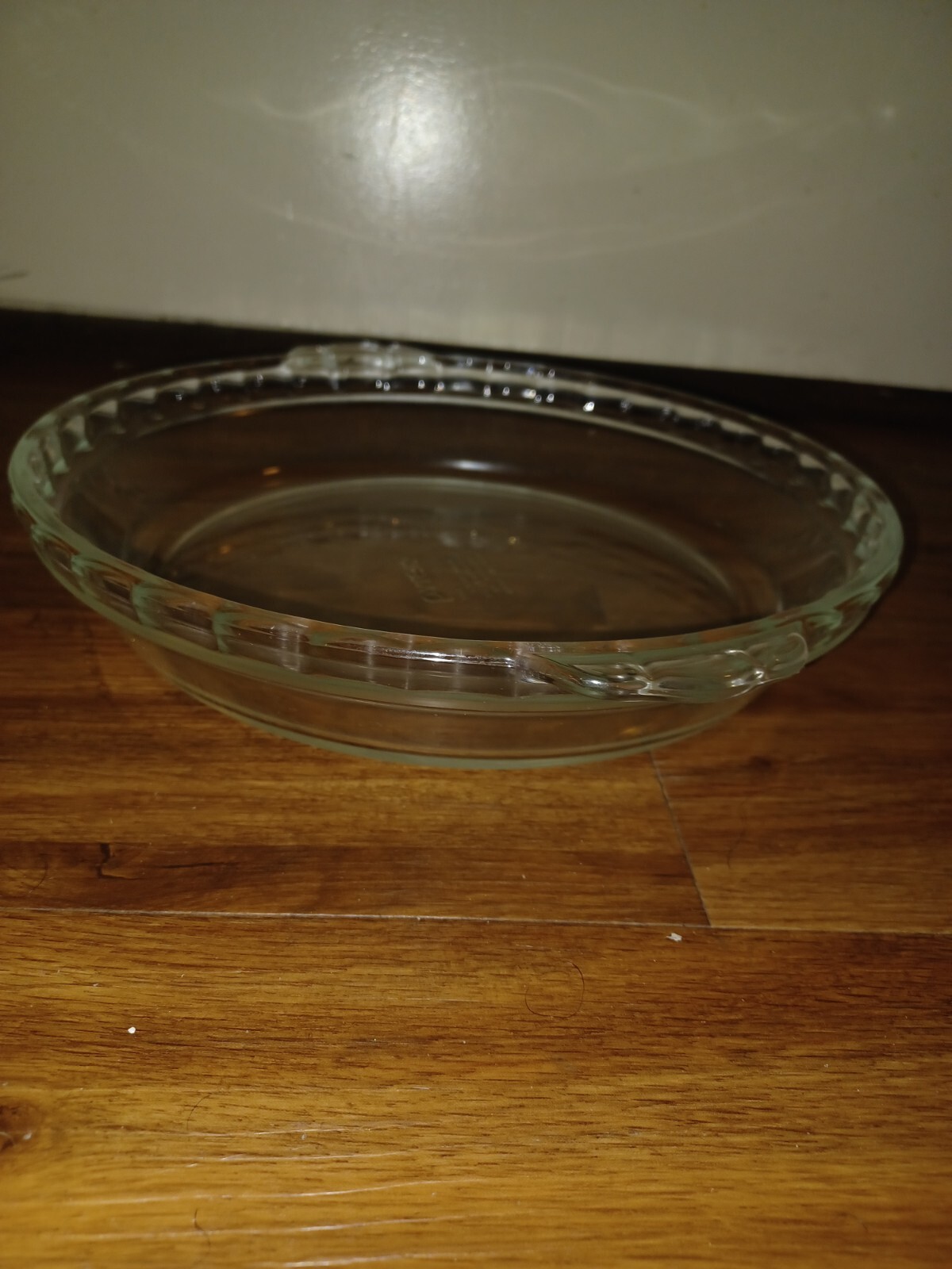 NICE!!!Vintage Pyrex 9.5" Pie Plate #229 Deep Dish w/ Handles Scalloped ...