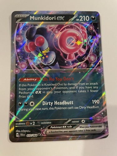 037/064 Munkidori ex | Double Rare Card | Shrouded Fable : Pokemon TCG ...
