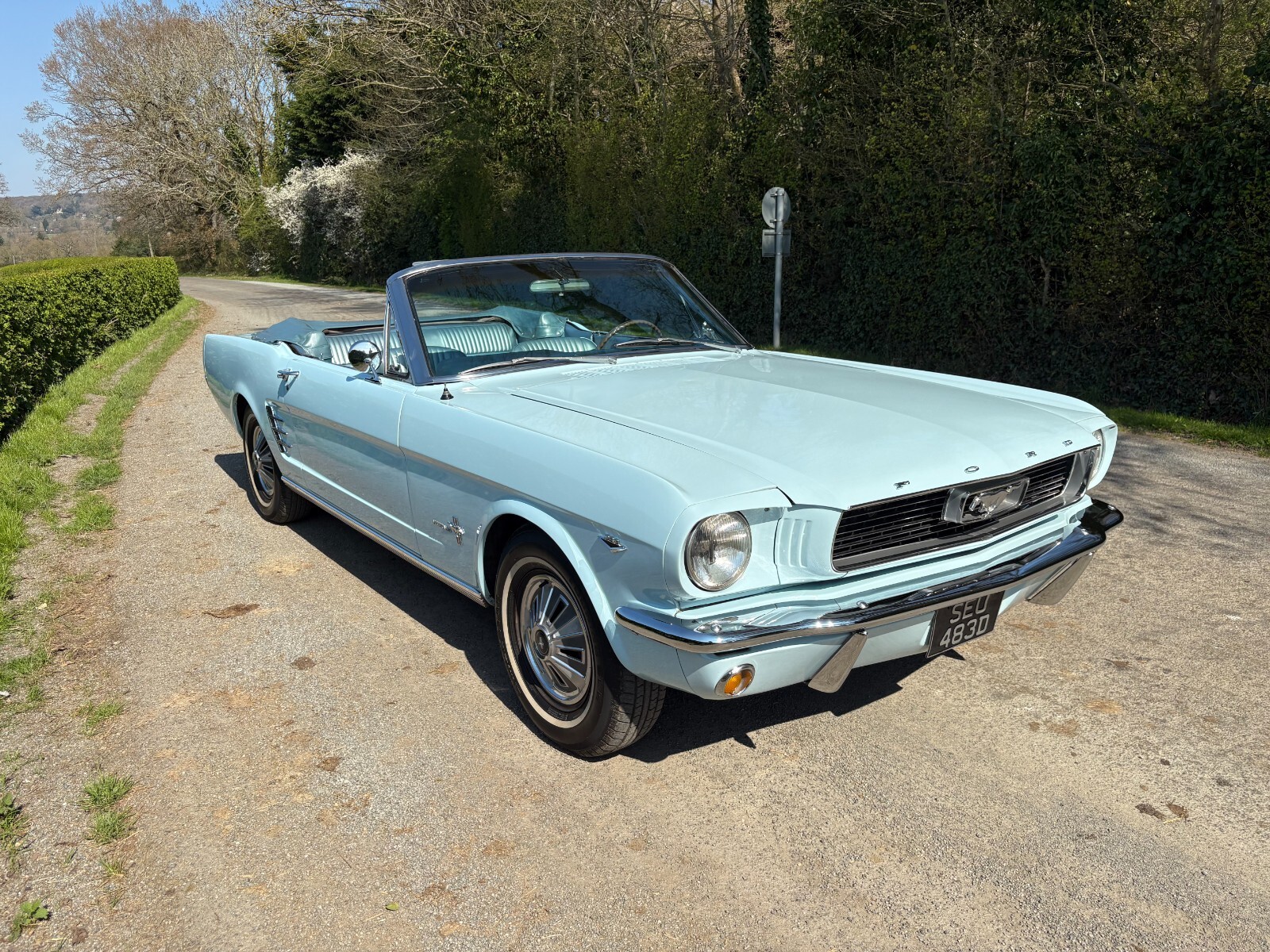 1966 Ford Mustang Convertible 289 4.7l V8 Auto - UK American Cars