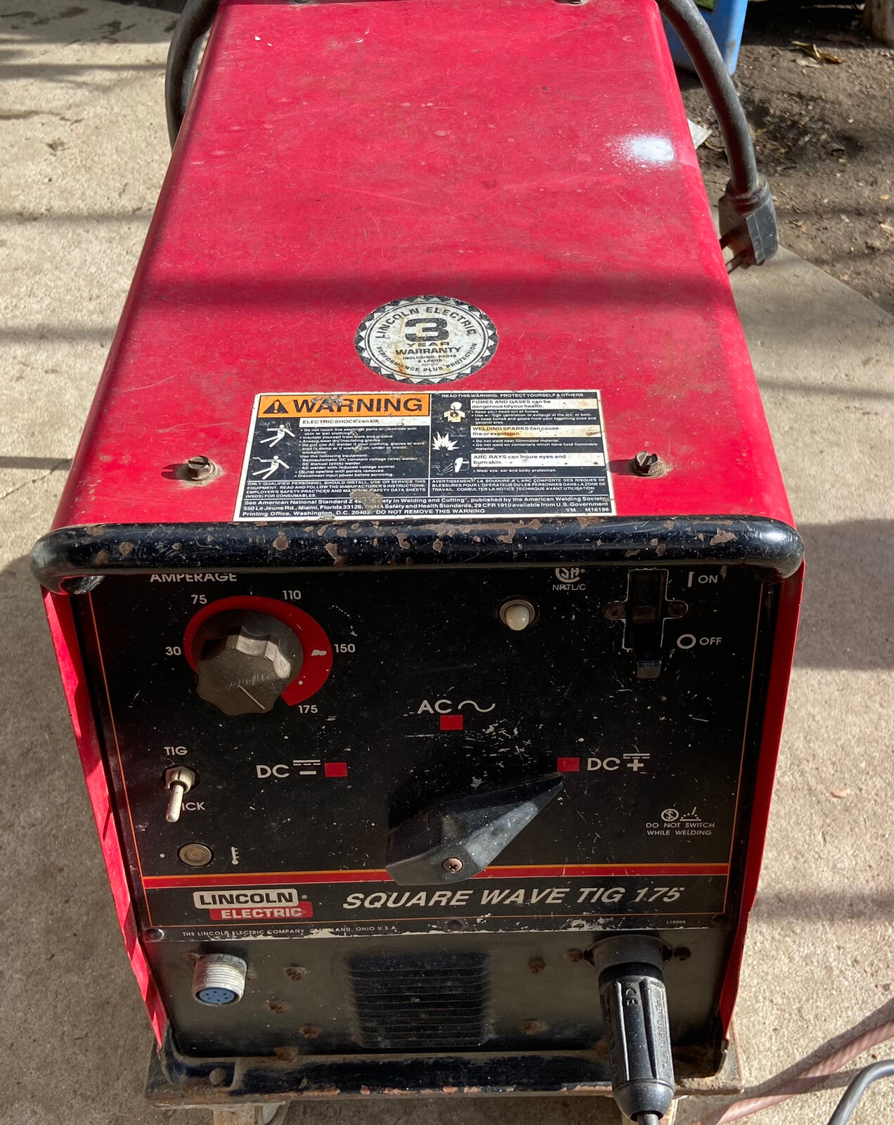 Lincoln Electric Square Wave Tig 175 | eBay