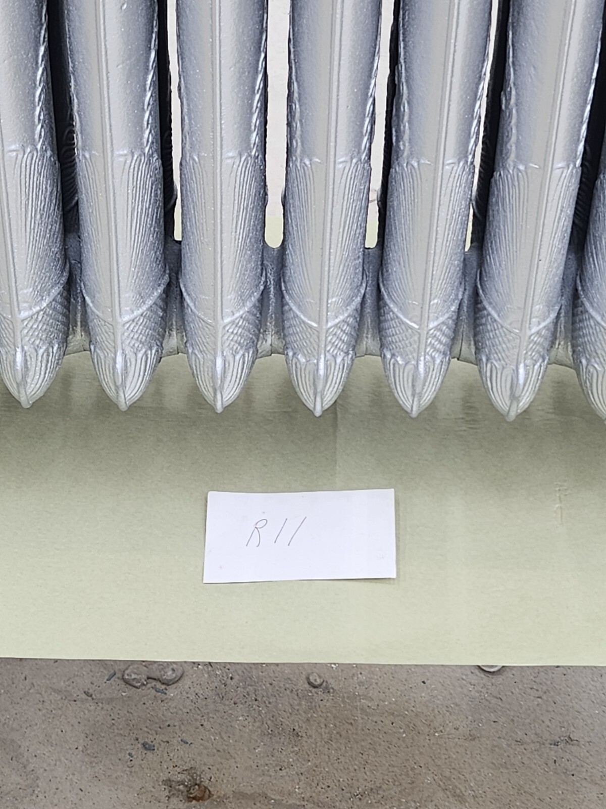 Victorian Radiator Cast Iron hot water steam antique heating star rope ...