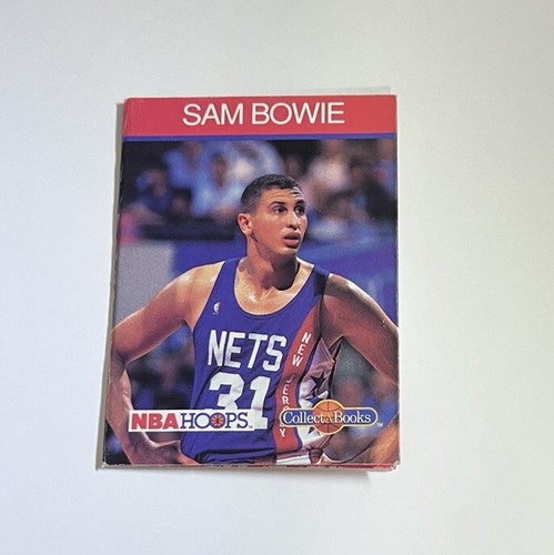 Sam Bowie 1990 NBA Hoops Collect-A-Book. #1. New Jersey Nets. | eBay