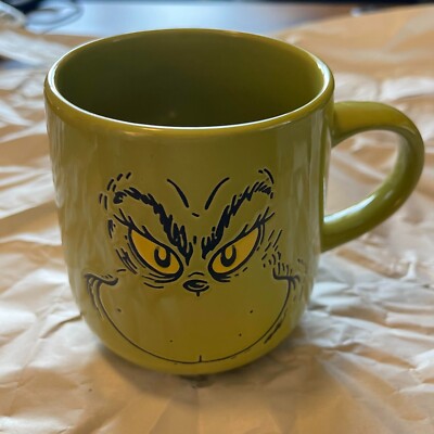The Grinch This is My Grinch Face Green Mug - Hot Chocolate/Coffee/Tea ...