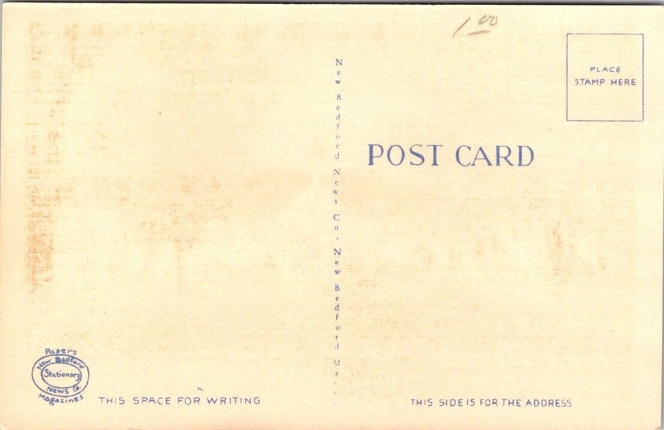 Postcard Tabor Academy Administration Building and Dormitories Marion ...