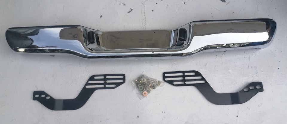 1986-1997 Nissan D21 Hardbody KC 2WD 4WD MOD Rear Bumper Chrome with ...