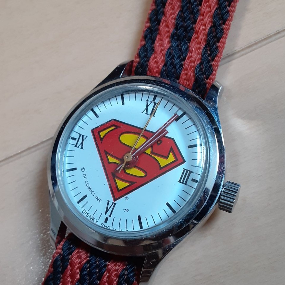 Superman Analog Manual Men Retro Hand-Wound Watch Vintage 067558569 | eBay