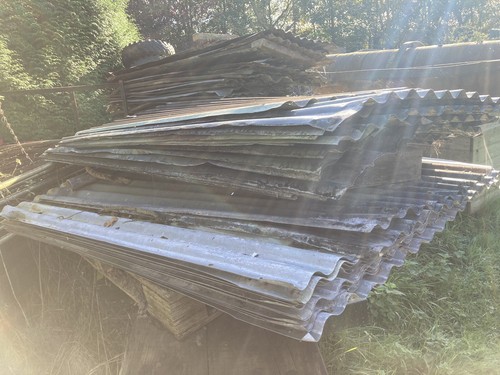 6’ Rusty Corrugated Tin Sheets Cladding Wall Roof Rustic Reclaimed ...