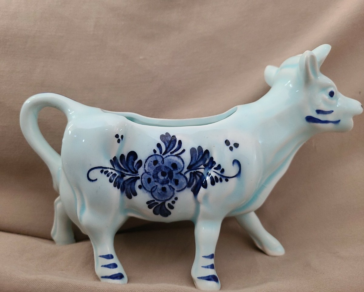 Cow Creamer Delft Windmill Bell