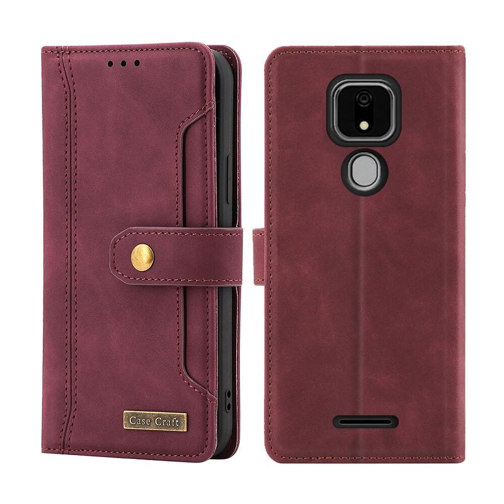 For ANS Artia ACK 2326 Notebook Style Card Case,Leather Magnetic Flip ...