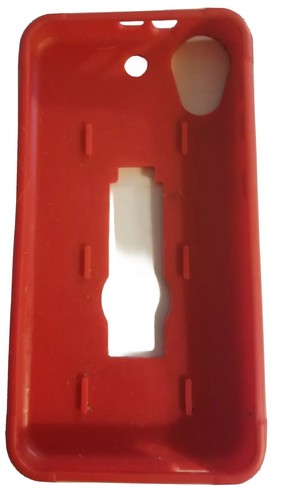 Red Phone Case. Rubber. Kickstand Slot On Back. | eBay