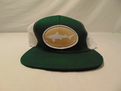 Dogfish Head Beer Trucker Hat Green and White Party Cap Fish Off ...
