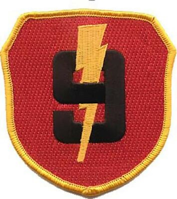 4" MARINE CORPS 9TH MARINES SHIELD FLEET FORCE EMBROIDERED PATCH | eBay