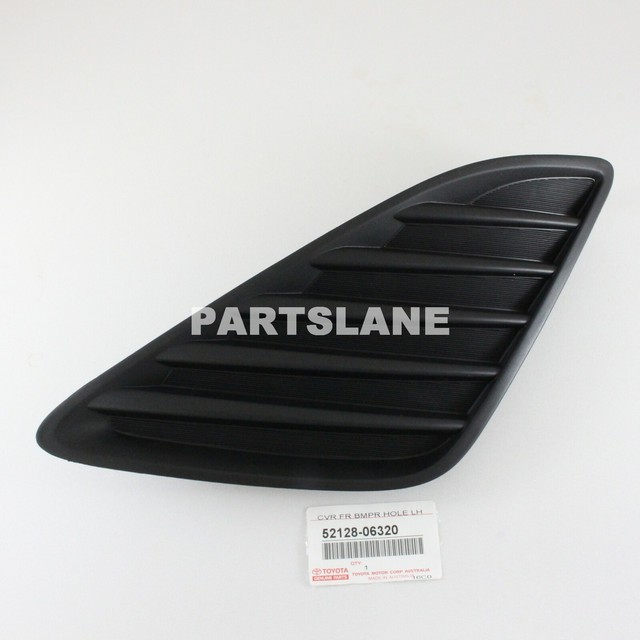 5212806320 Genuine Toyota Cover Front Bumper Hole LH 52128-06320 for ...