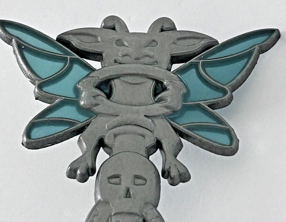 Harry Potter Heremeow Wizard Key Dark Mark Voldemort Snake Skull Wings ...