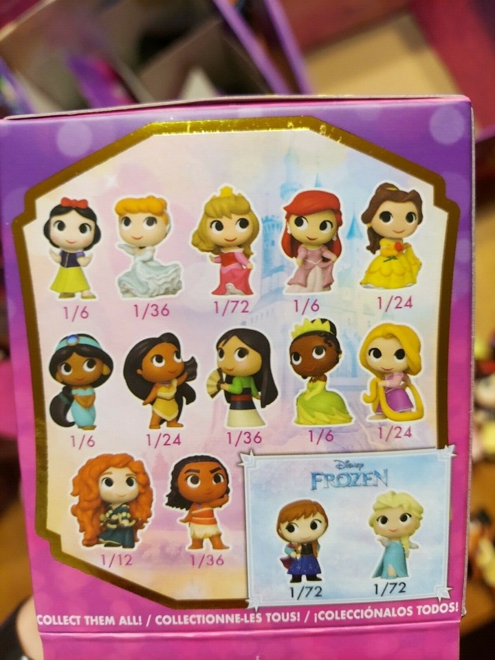 Funko Pop Minis Disney Princess Mystery Mini Complete Your Collection ...