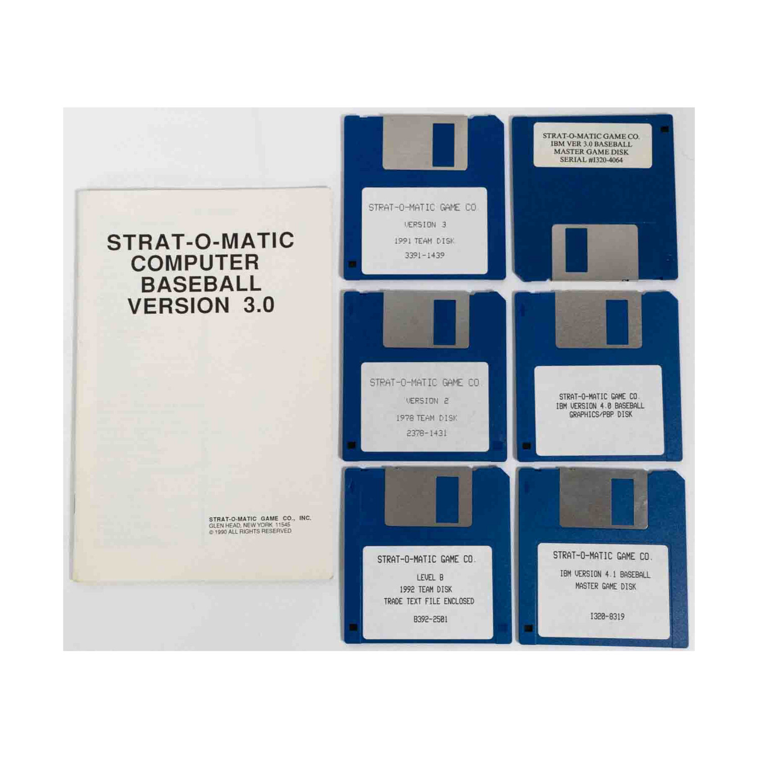 Strat-O-Matic Toys, Movies & More Computer Baseball Collection #1 EX | eBay