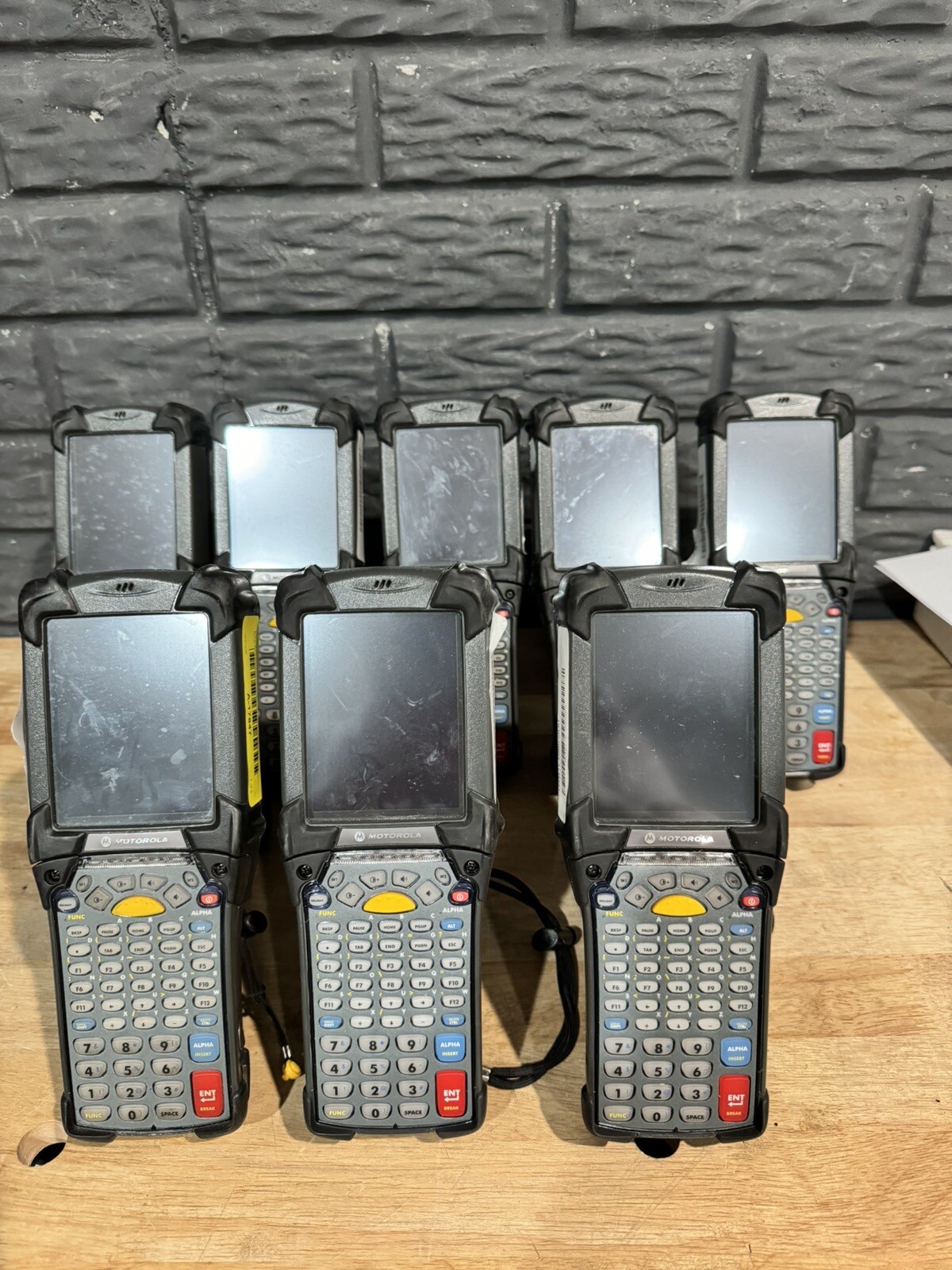 Lot Of 8 Symbol Motorola MC9190 Handheld Wireless Barcode Scanner No ...