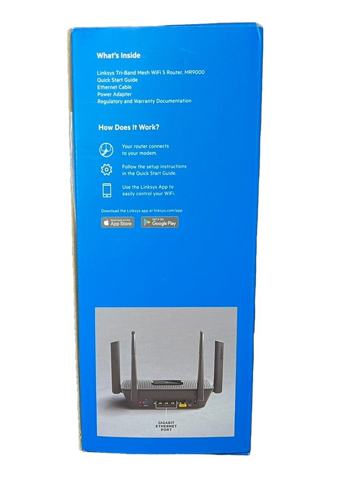 Linksys MR9000 Max-Stream Tri-Band AC3000Wi-Fi 5 Router 745883797226| eBay