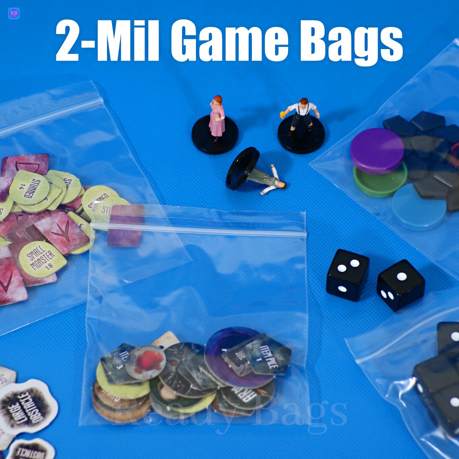 Small Clear Plastic Zip Lock Reclosable Bags For Board Game ...
