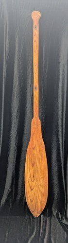 Northwest Coast First Nations Indigenous Carved Paddle Wolf. 50x6 ...