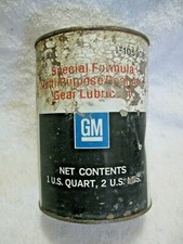 NOS GM Goodwrench 1052271 Special Formula Rear Axle Gear Lubricant for ...