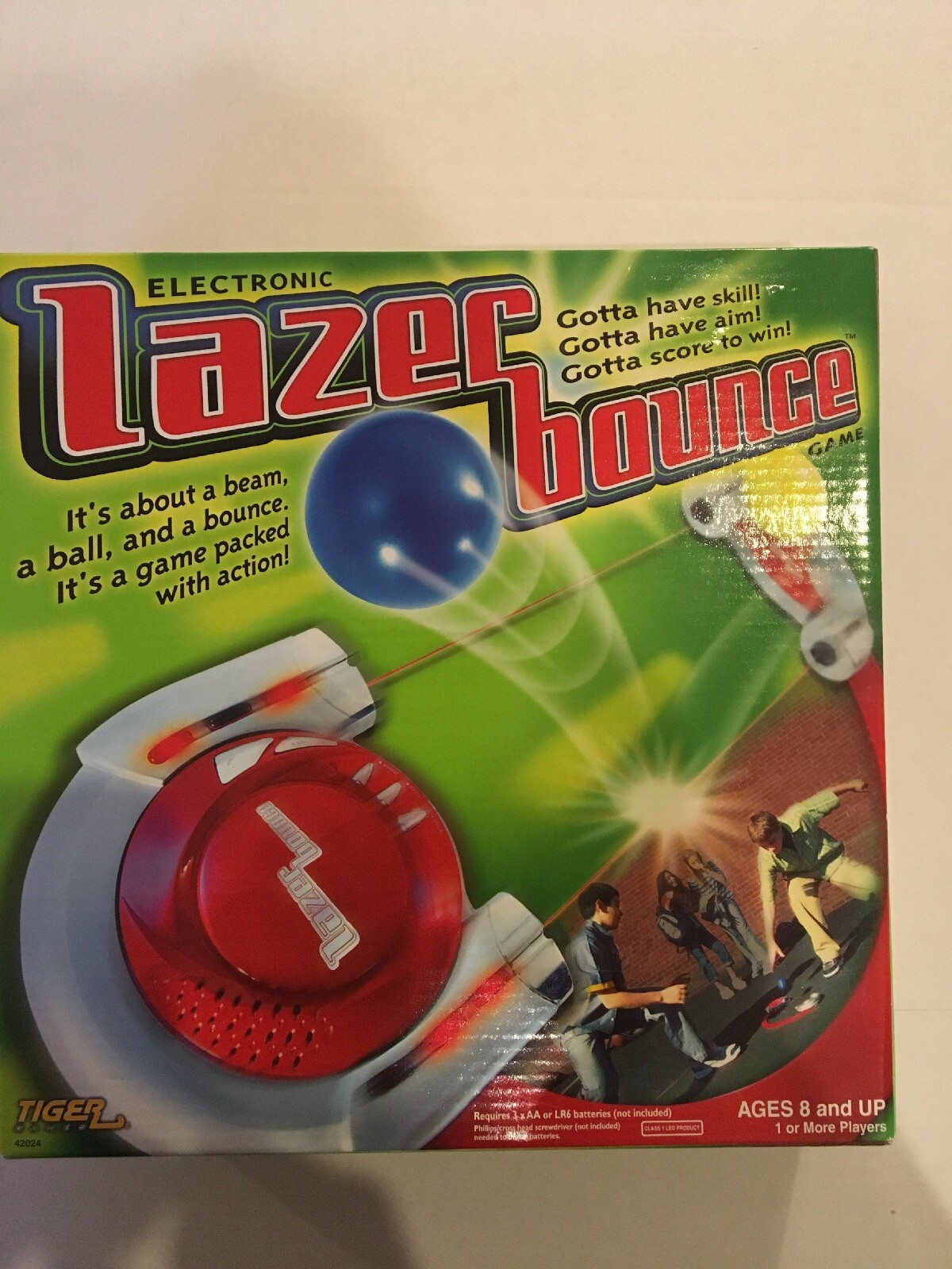 Tiger Electronic Outdoor Lazer Bounce Game - Take Aim To Break the ...