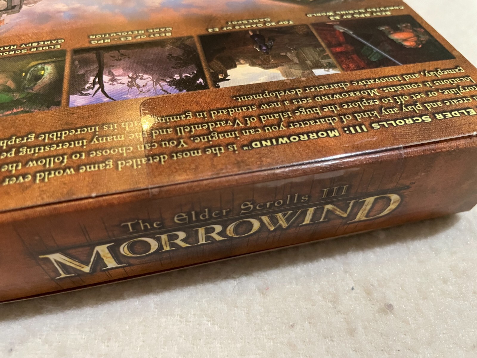RARE: The Elder Scrolls III: Morrowind Big Box (PC) *BRAND NEW* *SEALED ...