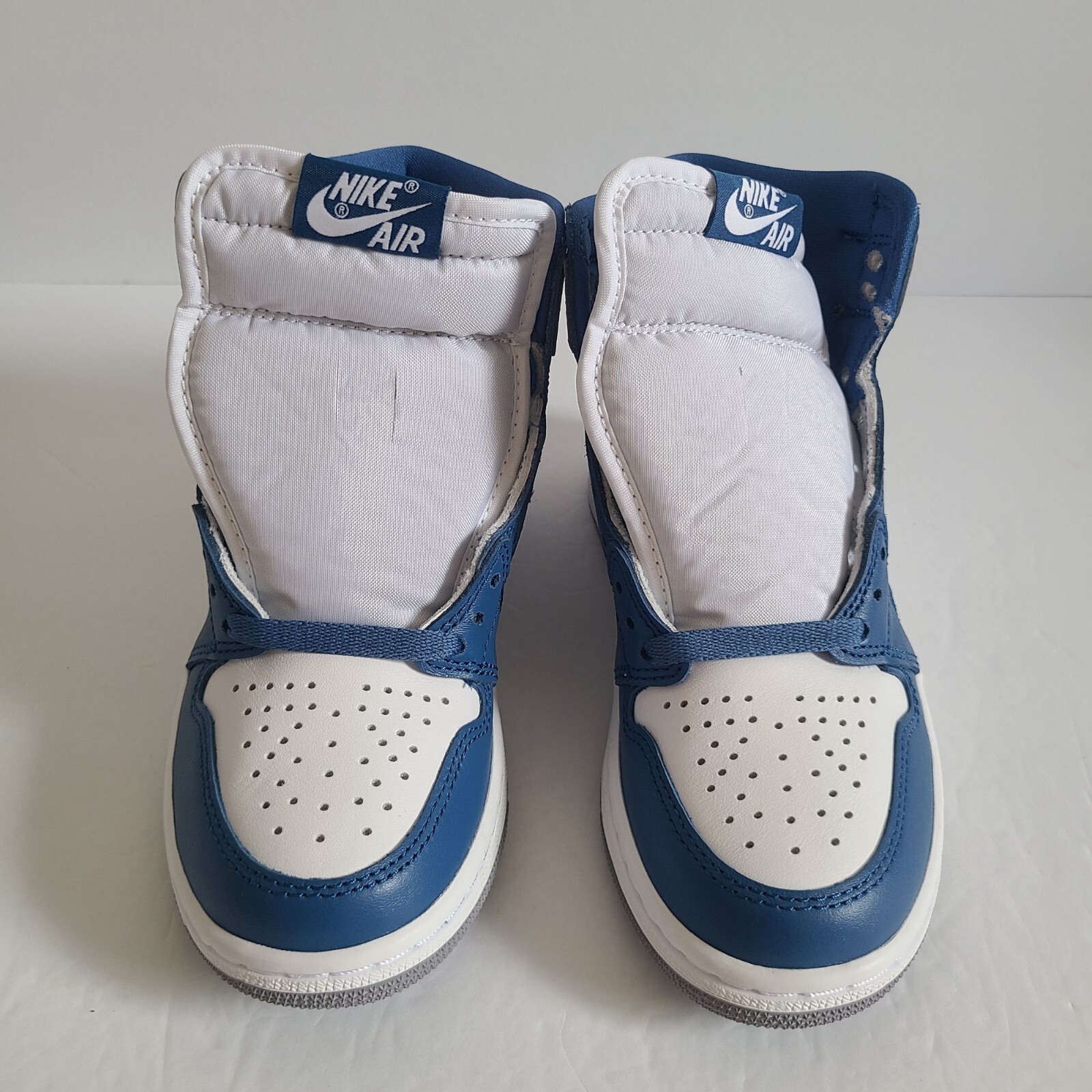 Nike Air Jordan High OG True Blue Shoes DZ5485-410 Size Mens 3.5 Womens ...
