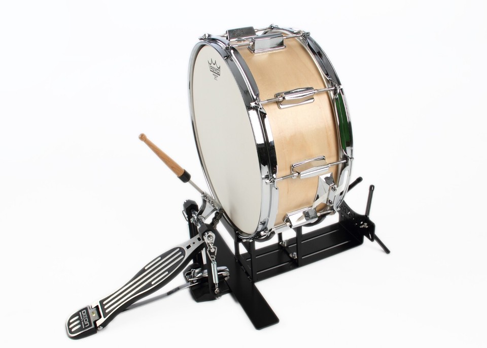 Complete Foot Operated Drum Kit - Ebony/Maple by Side Kick Drums | eBay
