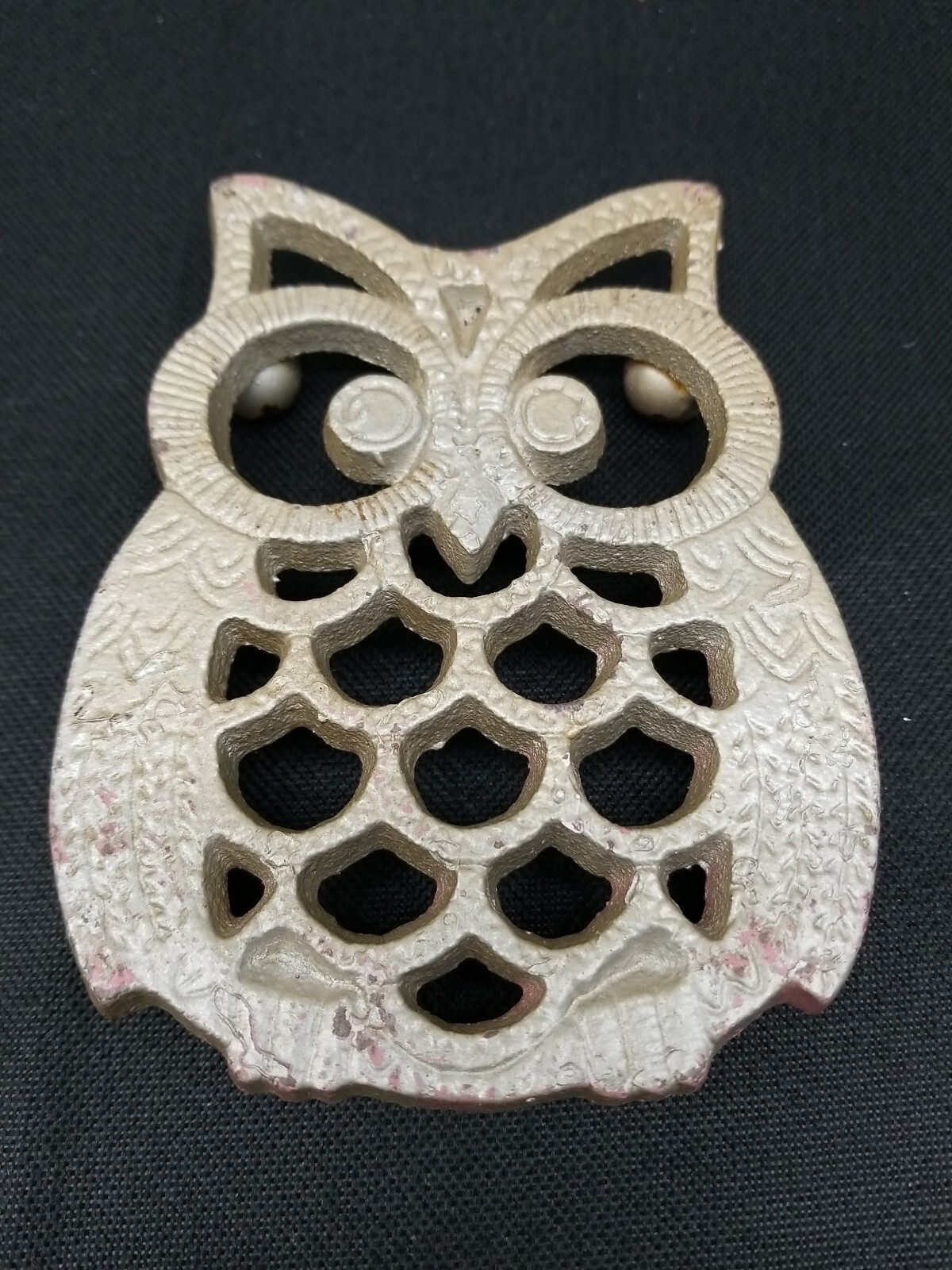 Vintage Brass Owl Trivet/Wall Decor Boho Clever Owl Animal Bird | eBay