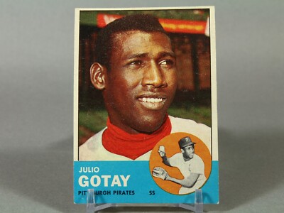 1963 Topps #122 Julio Gotay baseball card. Pittsburgh Pirates. EX | eBay