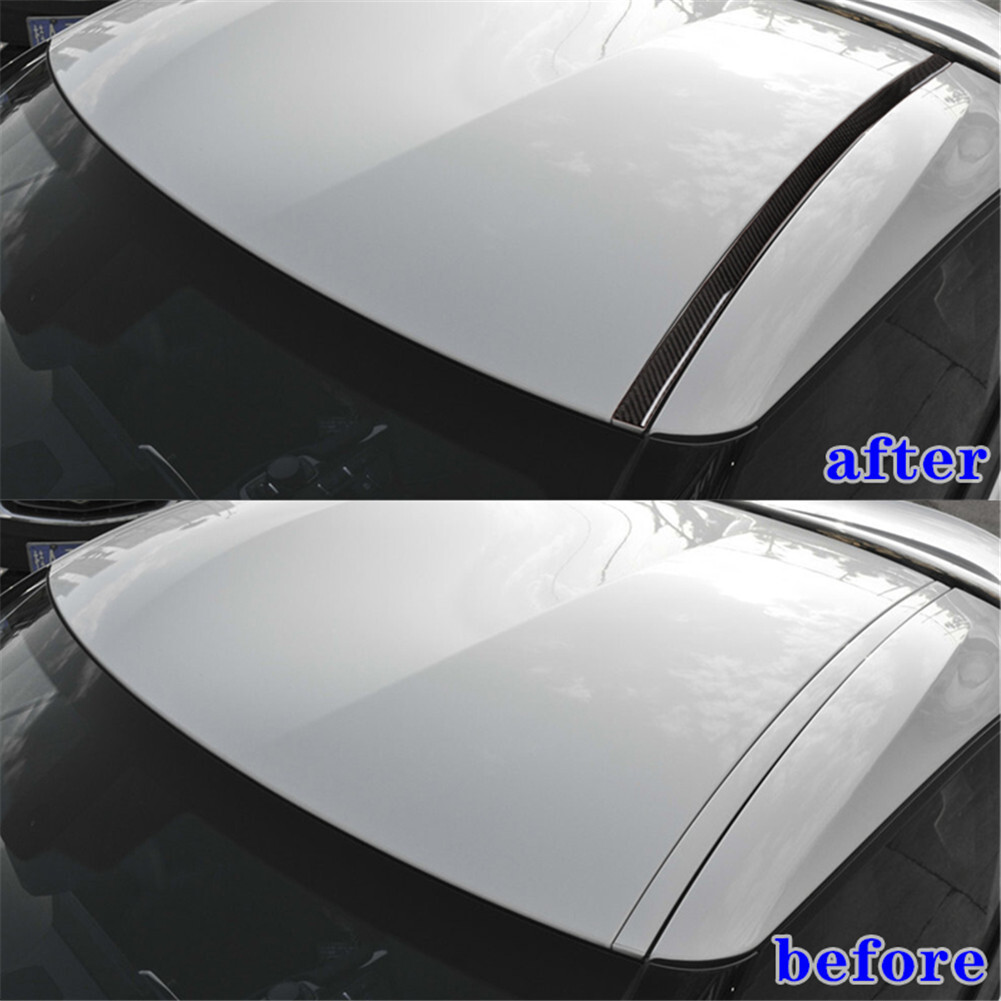 2Pcs Carbon Fiber Side Car Roof Trim Strips For Toyota Supra GR A90 ...